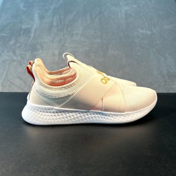 adidas | Shoes | Adidas Pure Motion Adapt Sneakers Womens 7 Off White ...
